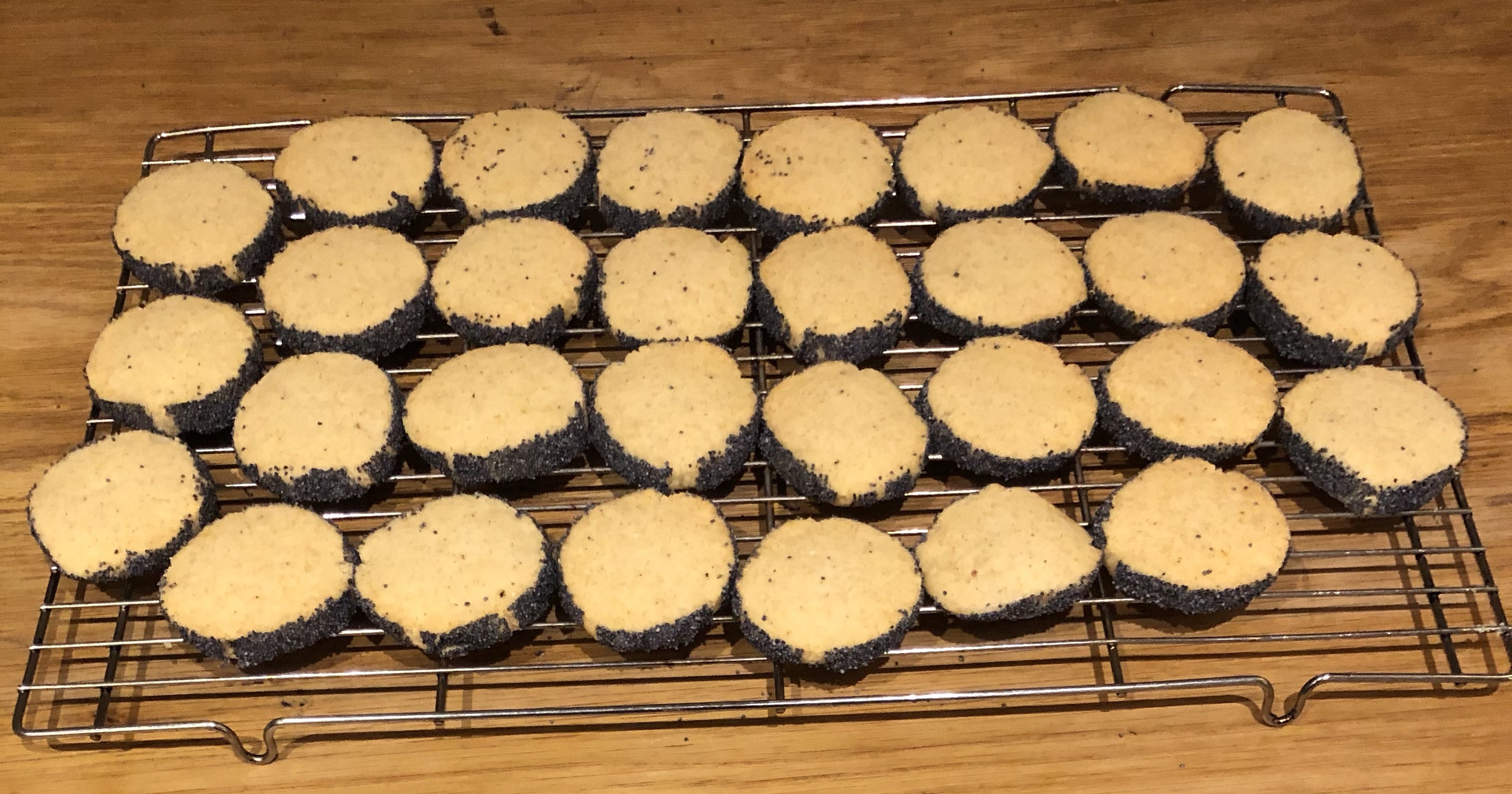 Parmesan & poppyseed biscuits – Years of Practice